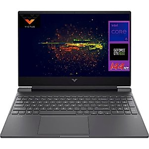 2022 HP Victus 15.6" Gaming Laptop | 144Hz FHD IPS Display | Intel Octa-Core i5-12450H | 32GB RAM | 2TB PCIe-4x4 NVMe SSD | NVIDIA GeForce GTX 1650 | Backlit KB | WiFi 6 I Windows 11 | TiTac Card