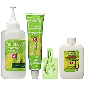 Garnier Nutrisse Ultra Color Nourishing Hair Color Creme, DN1 Light Cool Denim (Packaging May Vary), 1 Count