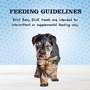 Blue Buffalo Baby BLUE Soft Biscuits Natural Puppy Dog Treats, Chicken & Carrots 8-oz Bag