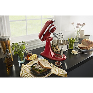 Kitchen Aid Tilt-Head Stand Mixer 4.5 Quart KSM85PBER, Empire Red