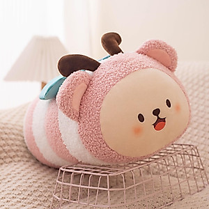 Cute Long Butterfly Stuffed Animals Butterfly Plush Toys Pillow Butterfly Anime Butterfly Plushie Hugging Pillow Butter Fly Doll Gift for Kids and Lovers in Birthday, Christmas, Valentine's Day