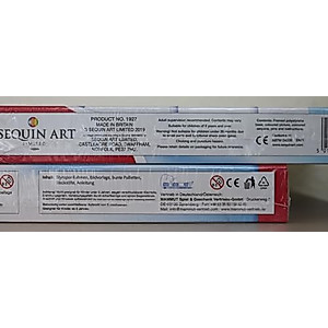 Sequin Art Red Ruby Reindeer, Sparkling Arts and Crafts Kit; Creative Crafts for Adults and Kids