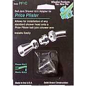 Whedon SHOWER ARM ADPTR PFISTER MfrPartNo PF1C, No Size, Chrome