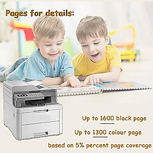 (4 Pack,1BK+1M+1Y+1C) TN223 TN223BK TN223C TN223M TN223Y Toner Cartridge Compatible for Brother MFC-L3770CDW L3710CW L3750CDW L3730CDW HL-3210CW 3230CDW 3270CDW DCP-L3510CDW Printers,Sold by AcToner.