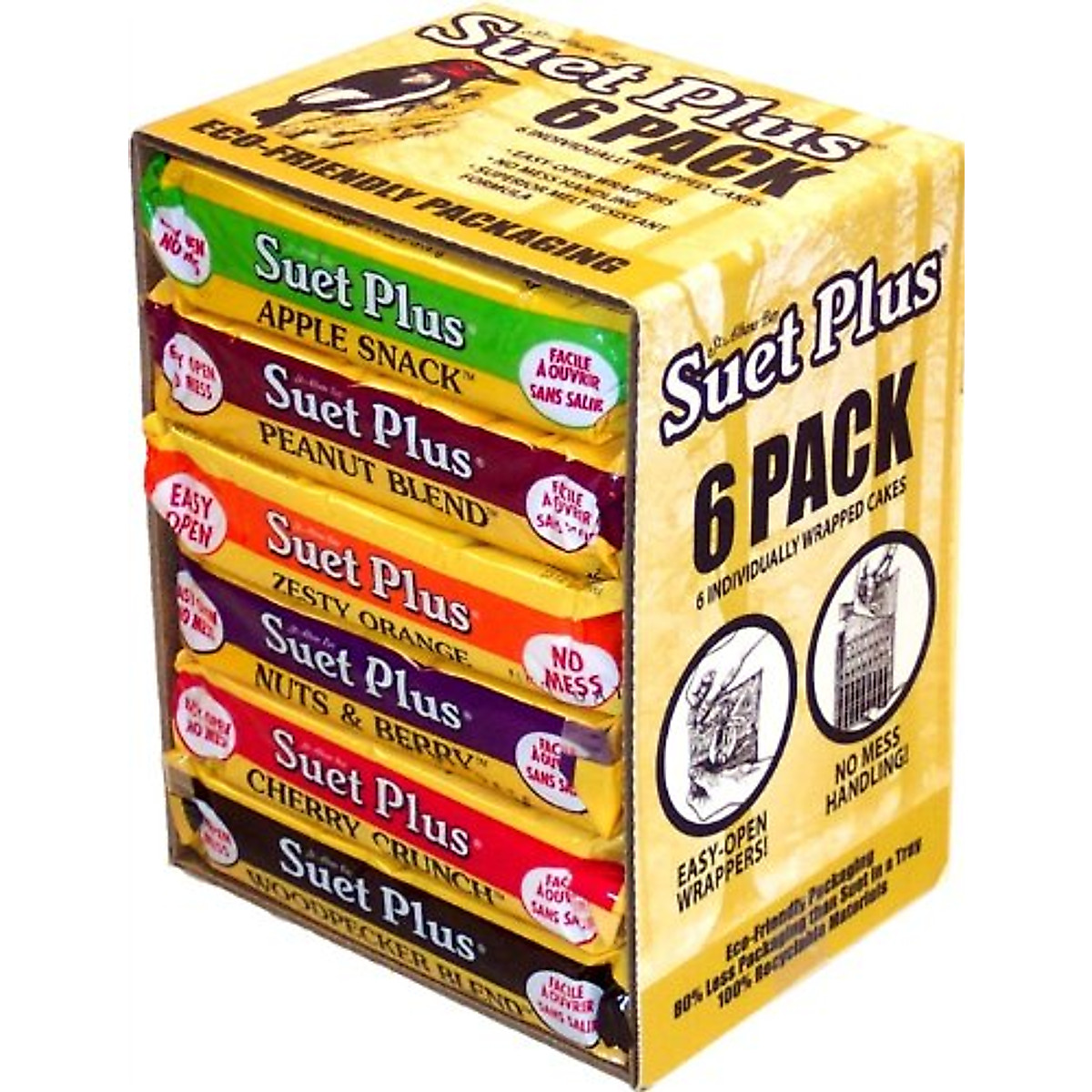 Wildlife Sciences Suet Plus Variety 6 Pack
