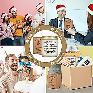 PARDIEUR Funny Goodbye Gifts for Coworker Leaving - Farewell Candle Gift for Women Men Christmas Birthday Office Going Away Present for Colleagues Friends Work Bestie Boss Female Male