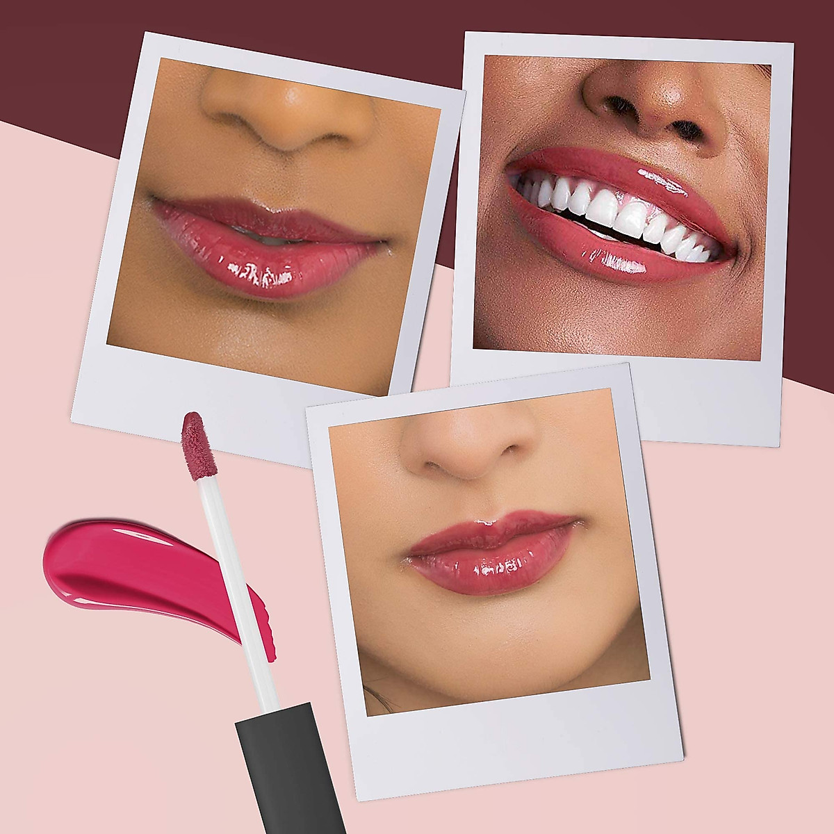 Mented Cosmetics Lip Gloss Bundle | Vegan, Paraben-Free, Cruelty-Free Gloss Topper | Long Lasting and Moisturizing Lipgloss (#1 Cran & Coralition)