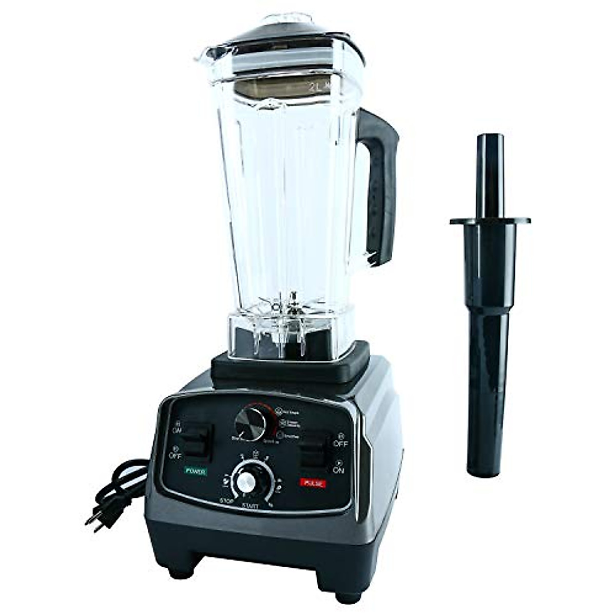 Homend 1400 Watt Commercial Blender, Professional Kitchen Juicer Blenders for Drinks and Smoothies with 67oz BPA-Free Pitcher,Commercial Heavy Duty Blender Food Processor Combo for Soups,Nuts & Batter