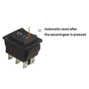 Start On Off Switch for Harbor Freight Predator 7000/8750 Watt 63086 63085 63087 3 Position 6 Pins