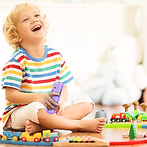 Case for Roku Voice Remote Pro, Cover for Roku Headphone Remote Rechargeable Controller Silicone Battery Cover Sleeve Skin Glow in The Dark Purple