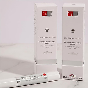 DS Laboratories Spectral.BROW Eyebrow Serum - Hair Thickening Products for Women & Men with Retinol, Azelaic Acid & Hyaluronic Acid, Eyebrow Growth Serum for Thicker Brows, Hair Growth Brow Serum