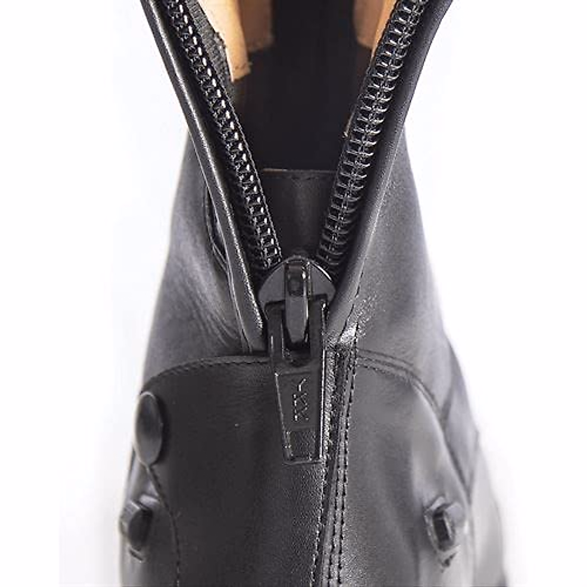 Dover Saddlery Ladies' Madison Field Boots, Size 7.5, Full Medium, Black