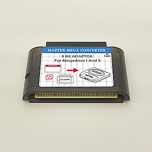 For SEGA Master System Converter Mega 8bit Adapter Converter 16bit Mage drive I/II 1st/2nd Generation Video Game Consoles