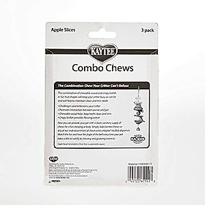 Kaytee Combo Chews Apple Slices, 3-Pack