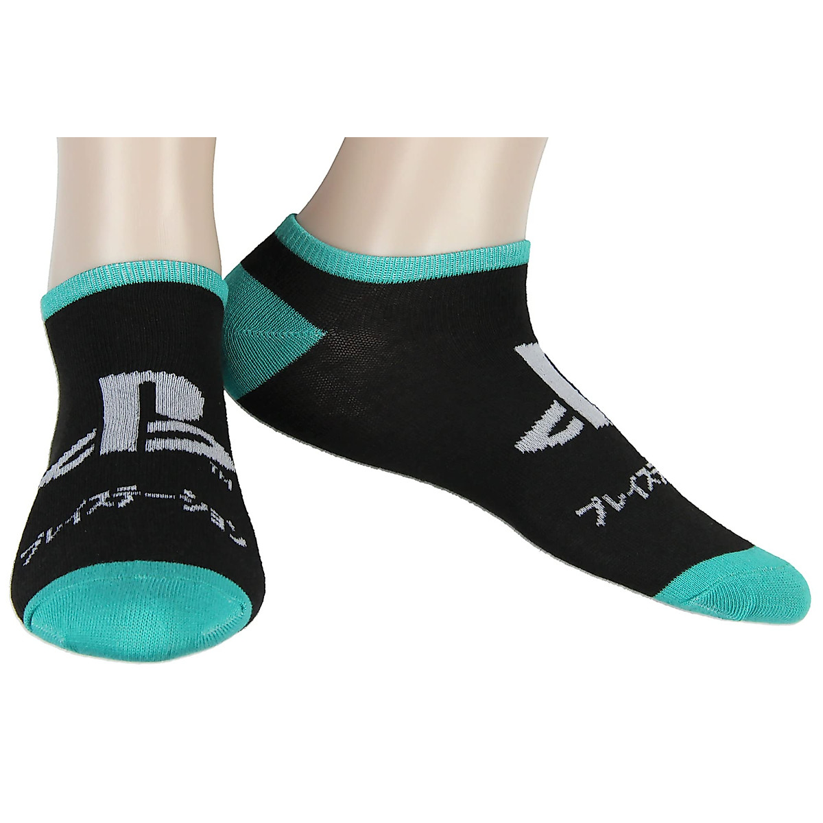 Bioworld PlayStation Adult Logo Icon Controller 3 Pack No Show Ankle Socks