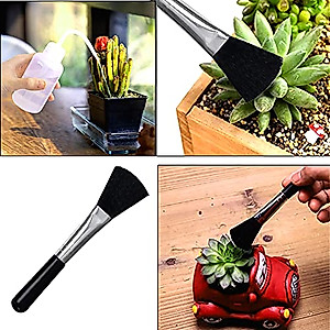 SDAE 15 Pieces Succulent Plants Tools,Mini Garden Hand Transplanting Succulent Tools Miniature Planting,Set for Indoor Miniature Garden Plant Care (Black)