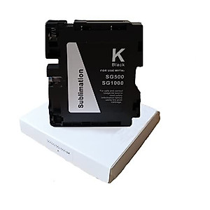 VC Sublimation Ink Cartridge Compatible for Sawgrass Virtuoso SG500 SG1000 Printer (1Black, 1 Cyan, 1 Magenta, 1 Yellow, 4-Pack, with Latest Upgrade Chips Version 3.3)