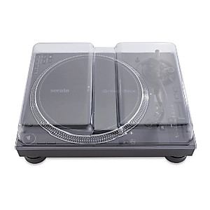 Decksaver DS-PC-SL1200 - Polycarbonate Cover compatible with Technics SL1200, SL1210, Pioneer DJ PLX-1000, PLX-CRSS12 Turntable Dust Cover, DJ Equipment Cover for Travel and Everyday Protection
