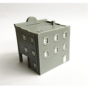 Outland Models Train Layout City Classic 3-Story Arcade Building N Scale 1:160