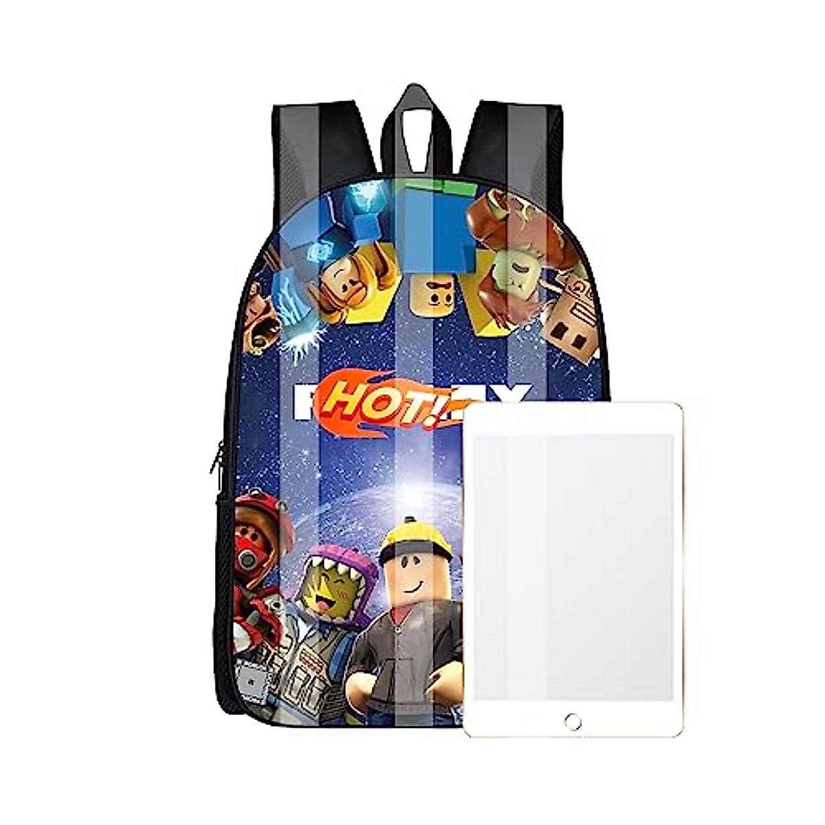 HVI Unisex Game Backpack 3d Printed Cartoon Casual Daypacks Travel Bags Sport Knapsack 1-One Size