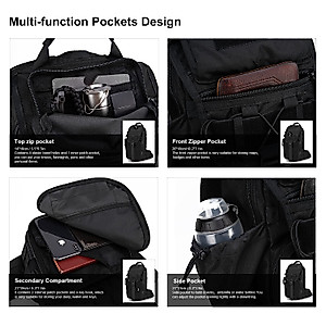 Mardingtop Tactical Sling Bag Military Gear Shoulder Backpack for Concealed Carry