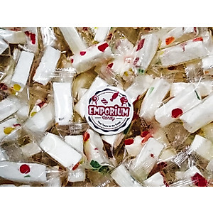 Wrapped Jube Nougats - 12 oz of Colorful Fruity Fresh Delicious Individually Wrapped Nougat Candy