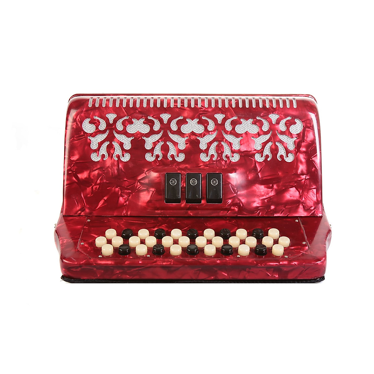 Rossetti, 34-Key Accordion (ROS3412-FBE-RD)