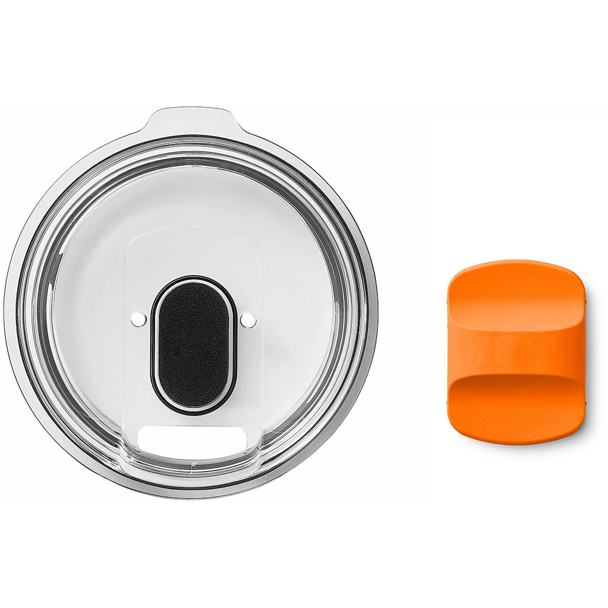 ALIENSX MagSlider Replacement Kit, 3 Pack, Magnetic Slider Block fits Yeti Rtic Tumblers Magnetic Lids 10/16 / 20/26 / 30 oz and more Other Ramblers (Orange/Pink/Aqua)