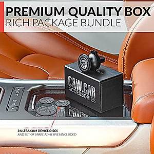 New 2023 Magnetic Cell Phone Holder for Car Vent - for Any Smartphone (iPhone, Android, GPS) | Stylish All-Metal One-Hand & One-Sec Phone Mount for Car, 100 to Safeness & Comfort