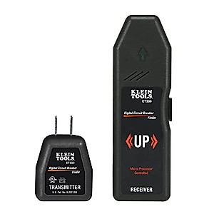 Klein Tools ET300 Circuit Breaker Finder, Finds Electrical Circuit Breaker of 120V Standard Electrical Outlet