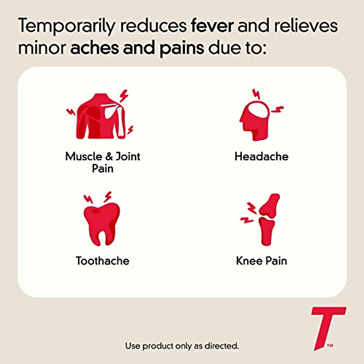 Tylenol Extra Strength Caplets with 500 mg Acetaminophen, Pain Reliever & Fever Reducer, 24 ct