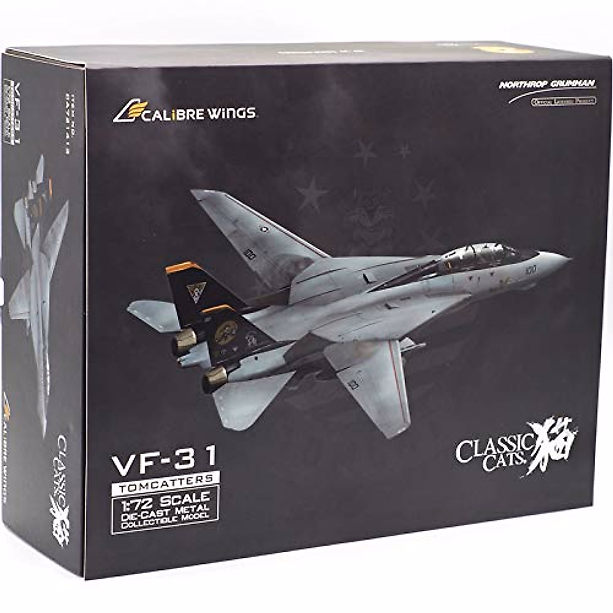 Calibre Wings F14 F-14D VF-31 Tomcatters Bomb cat 1/72 diecast Model Aircraft
