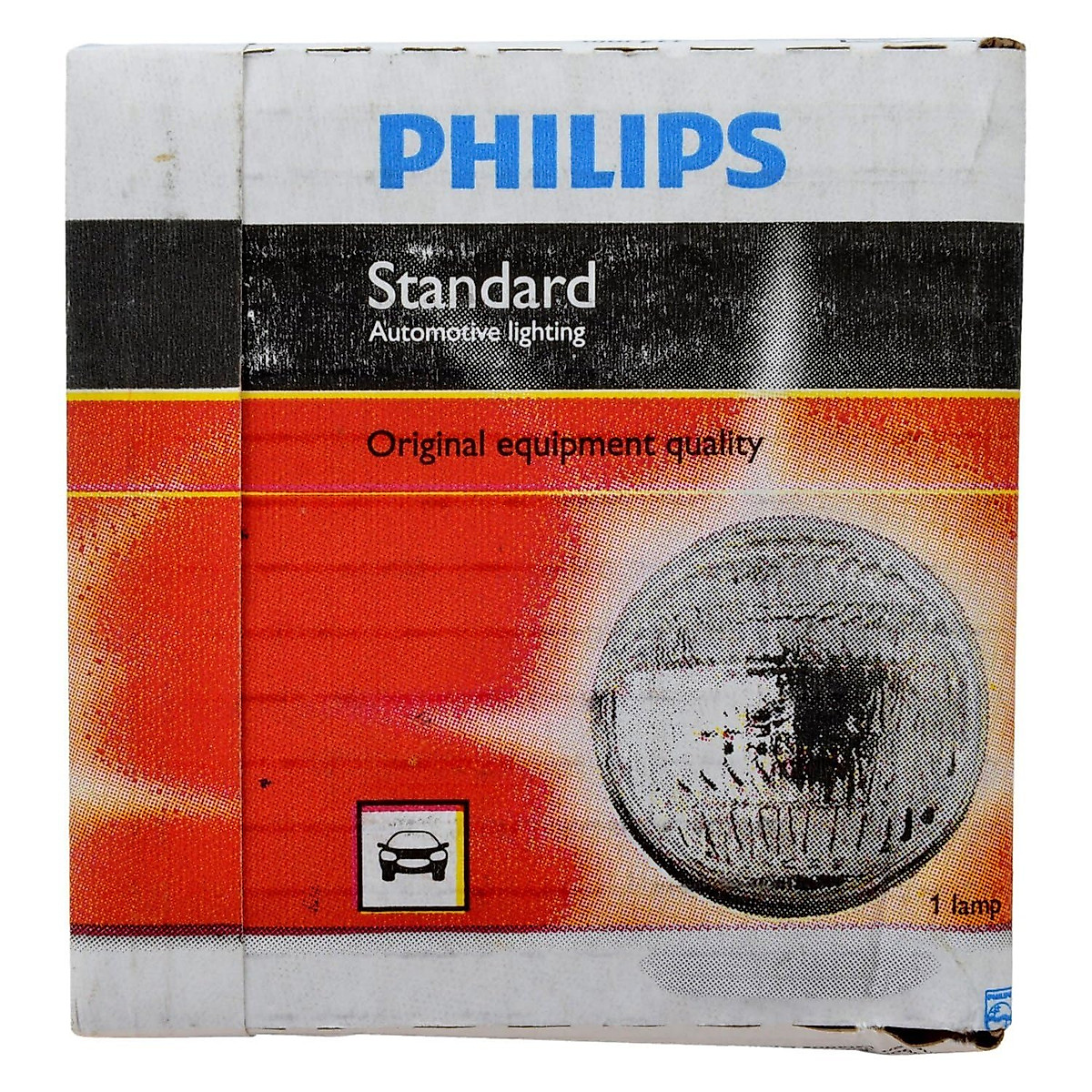 Philips 4411C1 Standard Incandescent Sealed Beam headlamp, 1 Pack