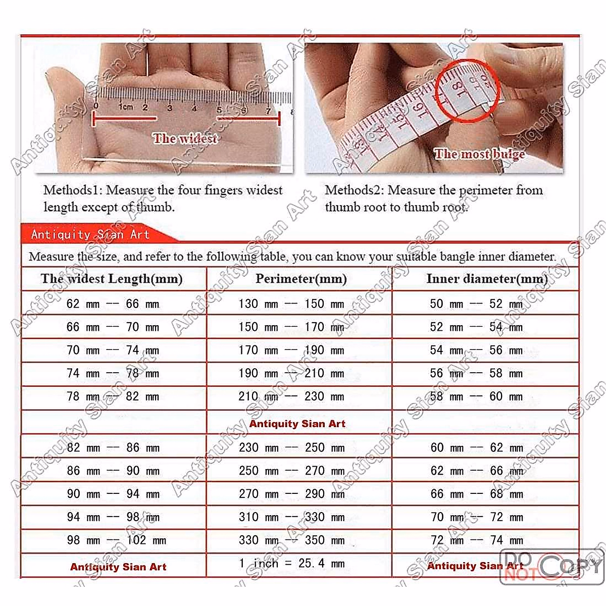 Antiquity Sian Art Good Luck and Light Green Bracelet Bangle - for Comeliness Inside Diameter 2.36 inch