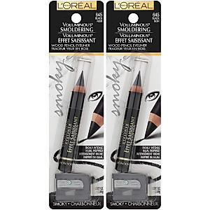 L’Oréal Paris Voluminous Smoldering Eyeliner, Black, 0.056 Oz, 2 Count