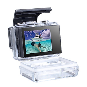 Suptig LCD Screen 2.0 Inch LCD BacPac Non-Touch Screen for Gopro Hero 4 Hero 3 Hero 3+ Hero 2 with Waterproof Back Cover
