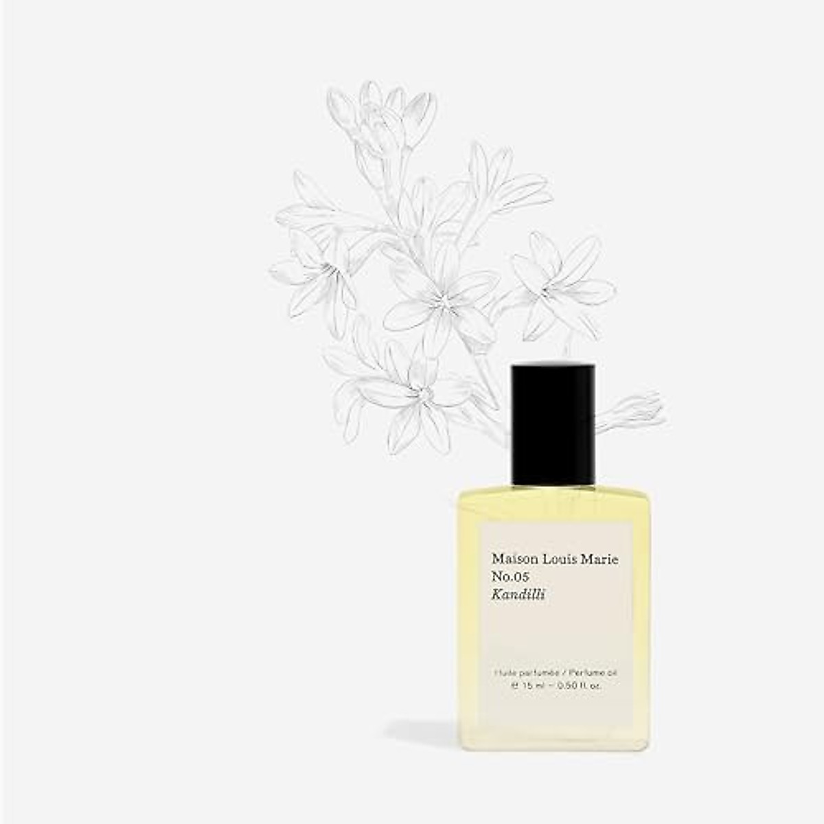 Maison Louis Marie - No.05 Kandilli Natural Roll-On Perfume Oil | Luxury Clean Beauty + Non-Toxic Fragrance (0.5 fl oz | 15 ml)