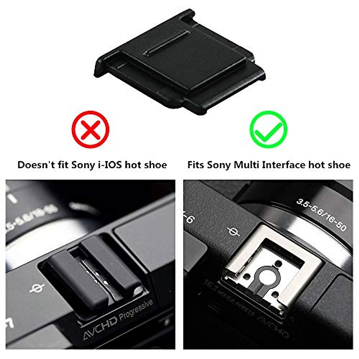 4PCS Camera Hot Shoe Cover Protector Cap for Sony A7R V A7RIV A7IV A7 IV III II ZV-E1 ZV-1F FX30 ZV-E10 ZV-1 A7S III II A7S A7 A9II A7C A6600 A6500 A6400 A6300 A6100 A6000 RX10 IV III Replace FA-SHC1M