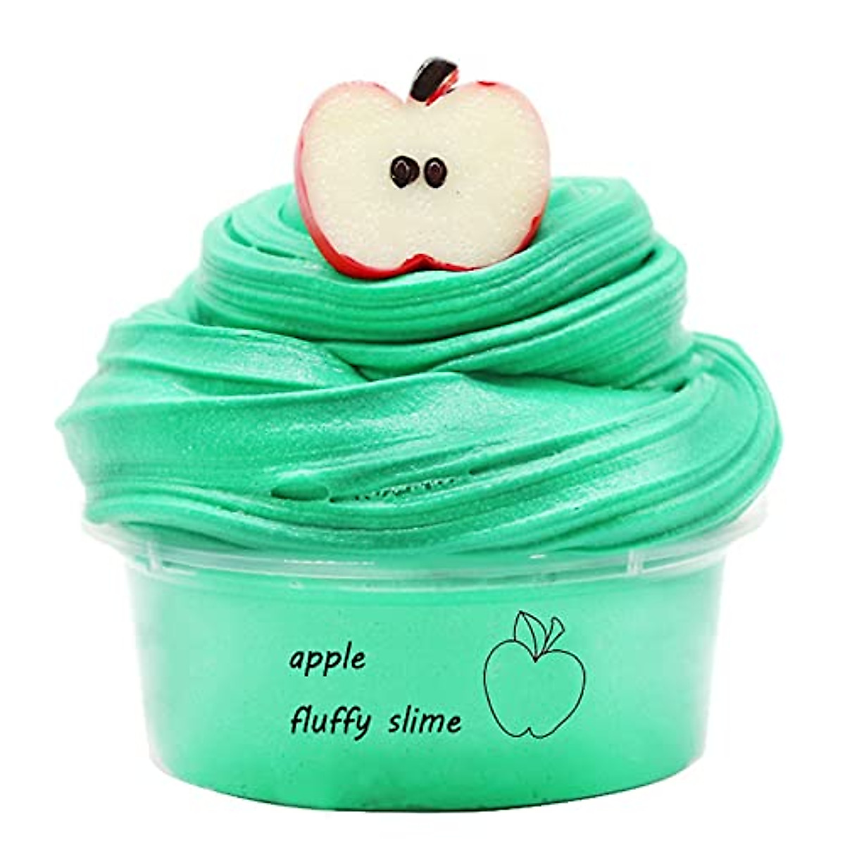 Butter Slime Kit, 1 Pack 60ml Slime Sludge Toy with Charm Fruits Scented Stress Relief Sensory Toy A Slime