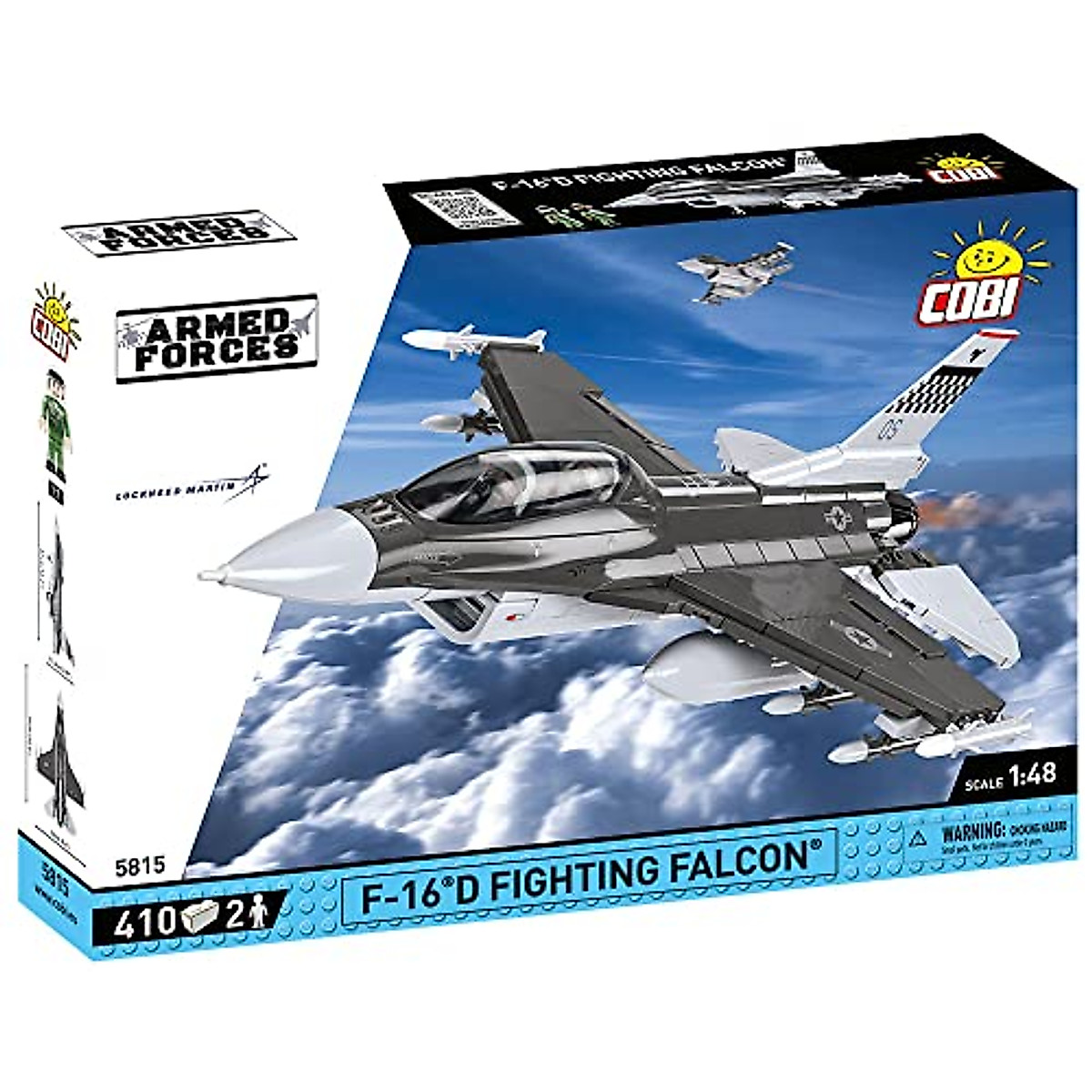 Cobi toys 410 Pcs Armed Forces /5815/ F-16D Fighting Falcon