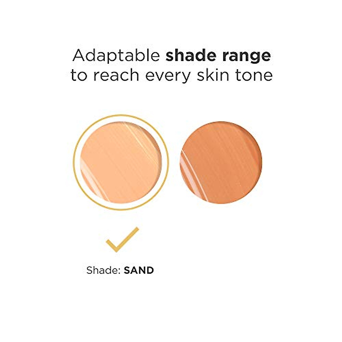 ISDIN Skin Drops, Face and Body Makeup Lightweight and High Coverage Foundation, Sand Shade for Fair to Light Skin Tone
