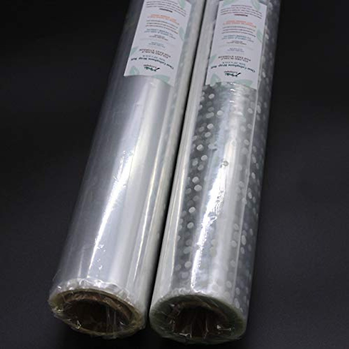 iLovepaper Clear Cellophane Wrap Roll 33''x115Ft, 3 Mil Thick Clear Cellophane Wrapping Paper|Christmas Wrap Roll|Cellophane Roll | Cellophane Wrap for Christmas Halloween Gifts, Baskets, Flowers