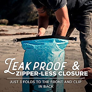 ICEMULE Pro Large Collapsible Backpack Cooler – Hands Free, 100% Waterproof, 24+ Hours Cooling, Soft Sided Cooler for Hiking, Camping, Fishing & Picnics, 23 Liter, Fits 18 Cans + Ice, Grey