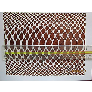 Rubstamper Snake Skin Camo Logo Stencil Reusable 10 mm Mylar Laser Cut Stencil Arts and Crafts Material Scrapbooking for Airbrush Painting Drawing