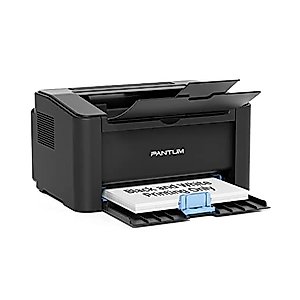 Pantum Compact Wireless Small Laser Printer P2502W Monochrome (Black and White) Single Function, Wireless Mobile Printing Airprint for Business and Home School Use, 23 PPM, Black