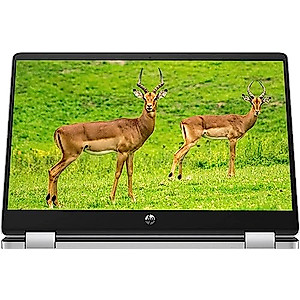 HP Premium Convertible 2-in-1 Chromebook, 14" HD IPS Touchscreen, Intel Celeron N Processor up to 2.78GHz, 4GB Ram, 64GB SSD, Super-Fast WiFi, Chrome OS, Arctic Silver Color (Renewed)