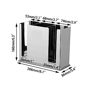 Stainless Steel Hanging 3 Compartments Mesh Utensil Drying Rack/ Chopsticks/Spoon/Fork/Knife Drainer Basket Flatware Storage Drainer