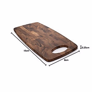 Ironwood Gourmet Calistoga End Grain Cheese Board, Acacia Wood