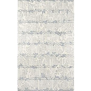 Momeni Smith Abstract Hand Tufted Grey Area Rug 2' X 3'