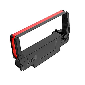 Bigger 24 Pack Compatible Ribbon Replacement for ERC-30, ERC 30 34 38 B/R Compatible Ribbon Used with Epson ERC30 ERC34 ERC38 NK506 Printer (Black and Red)